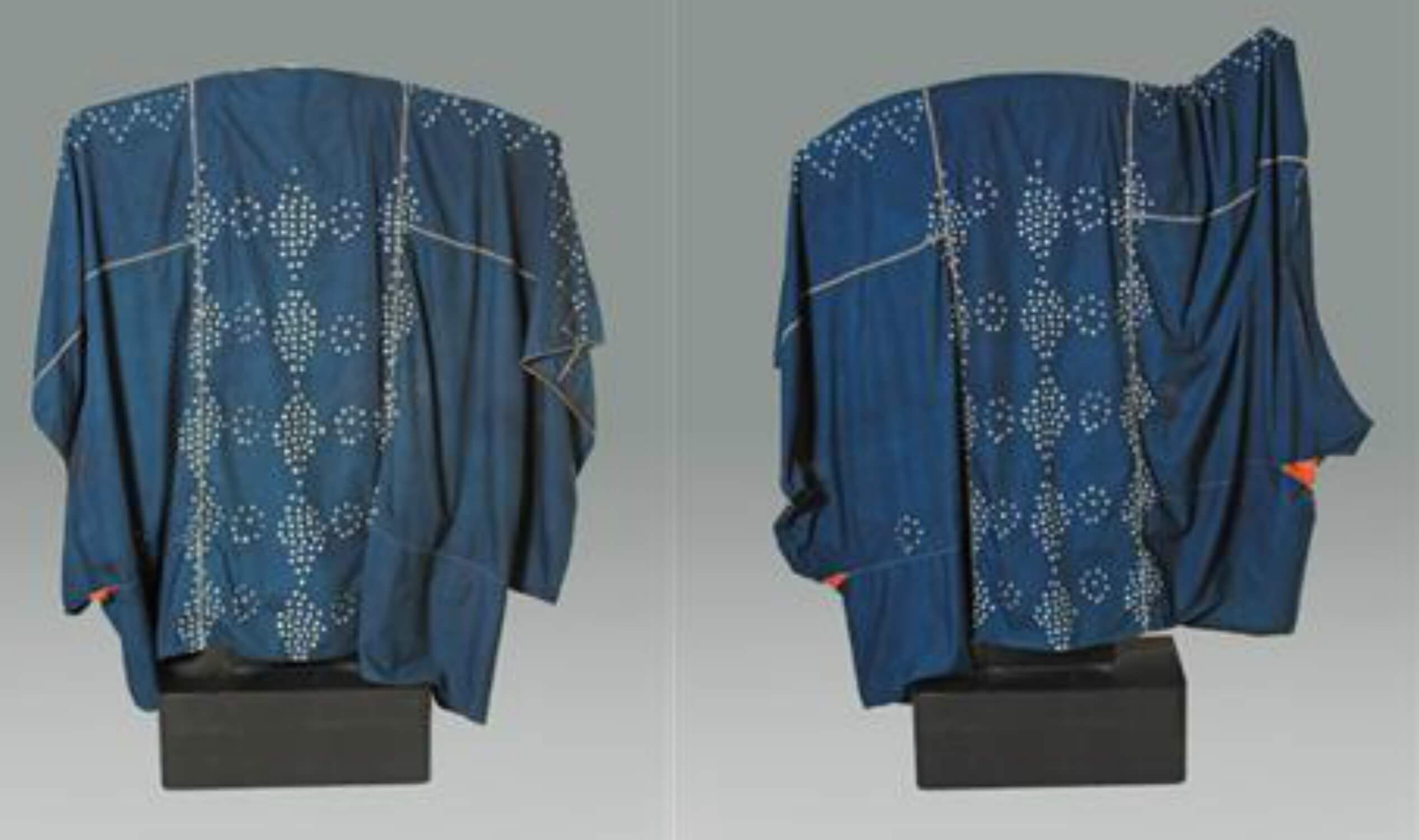 Saudi Arabesque saudi arabesque - hudheyl tribe blue thobe front back ...